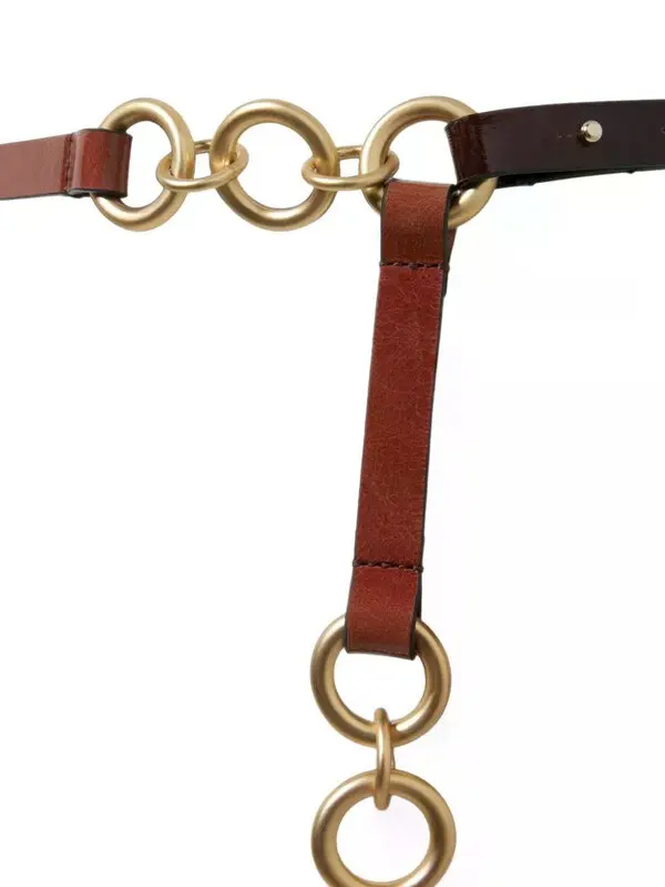 Dorothee Schumacher Chain-link Leather Belt