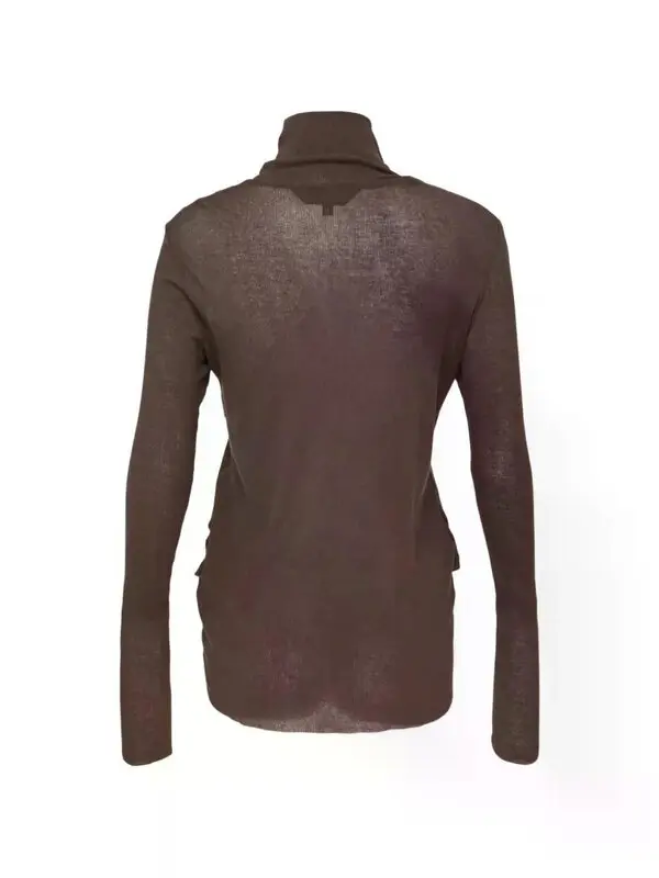 MELITTA BAUMEISTER Double-layer Turtleneck Top