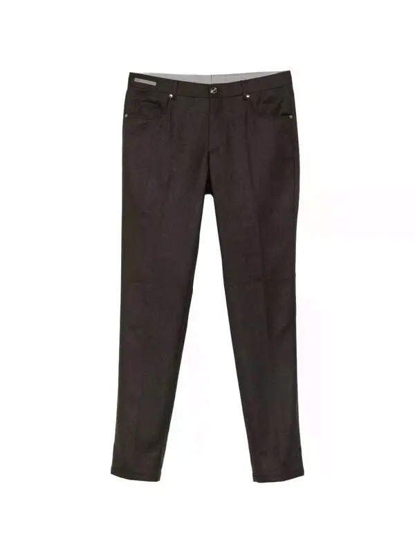 Corneliani Five-pocket Slim-fit Trousers
