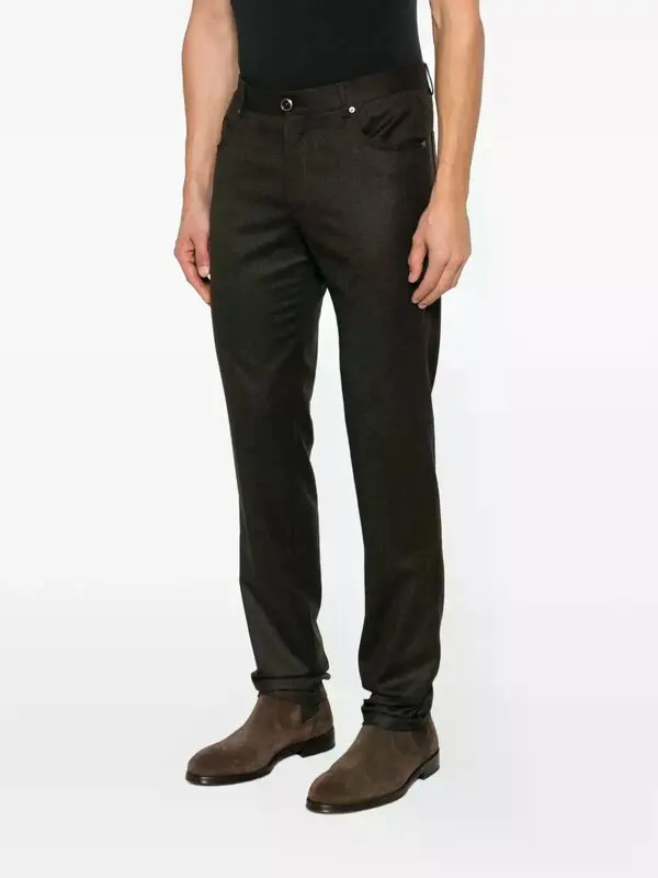 Corneliani Five-pocket Slim-fit Trousers