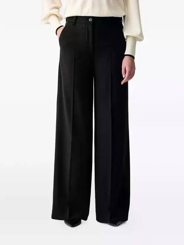 Luisa Spagnoli Pressed-crease Trousers