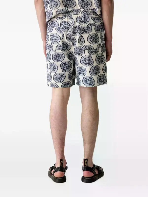 LES DEUX Dahlia Jacquard Shorts