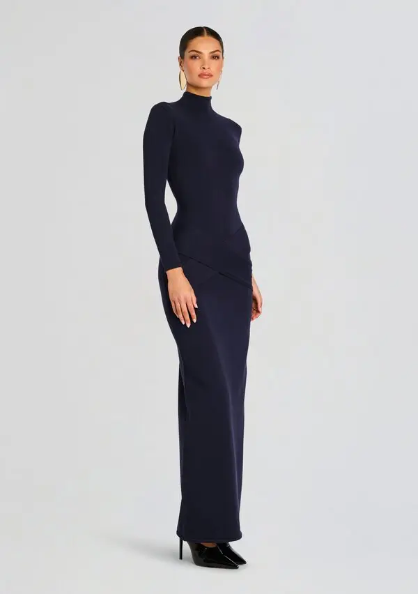 SEROYA Melonie Knit Maxi Dress