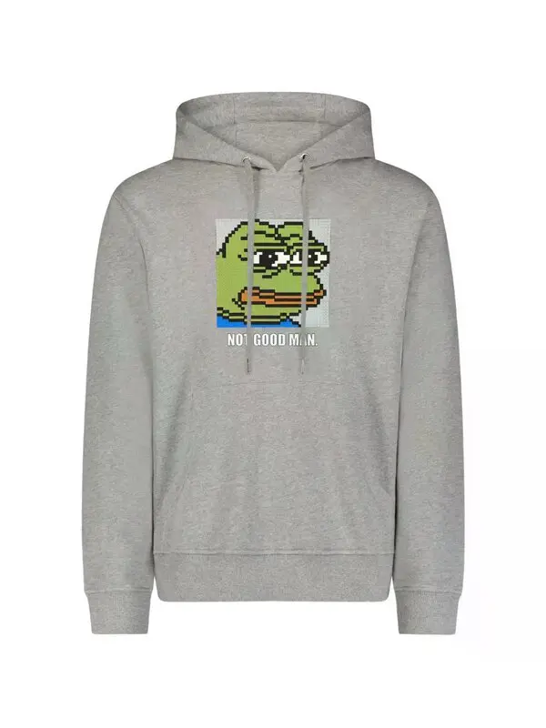 MOSTLY HEARD RARELY SEEN 8-BIT Graphic-print Hoodie - Grey
