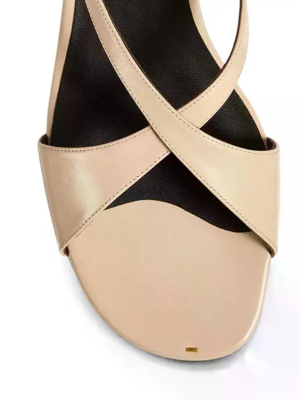 Khaite Liria Ankle-strap Flat Sandals