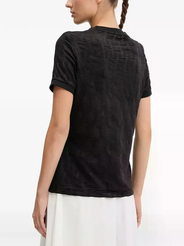 SPORTALM Textured Logo-plaque T-shirt