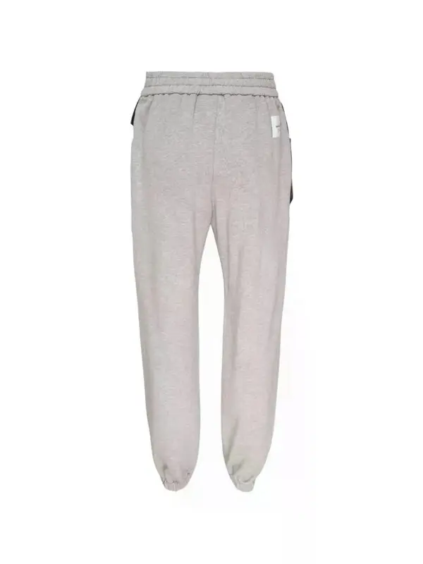 PUSHBUTTON Mini-skirt-layered Track Pants
