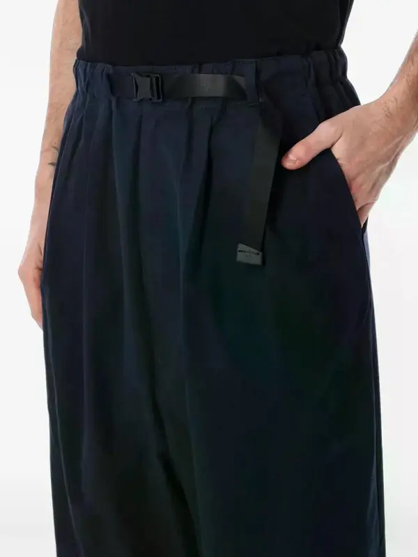 Comme Des Garçons Belted Pleated Trousers