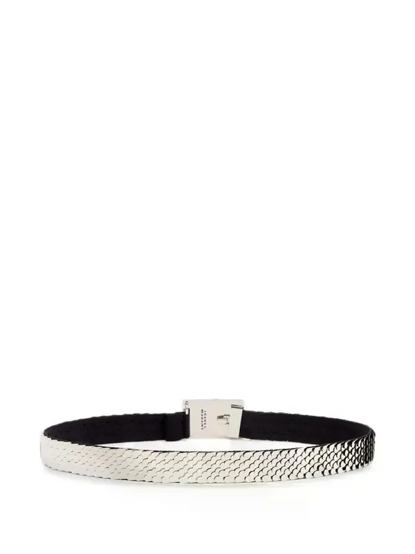 Isabel Marant Étoile Heria Scale-effect Belt - Silver