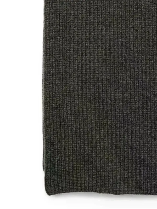 N.peal Ribbed Cashmere Scarf