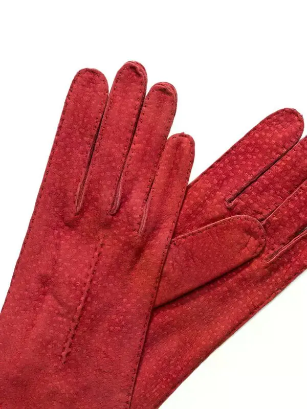 LA PORTEGNA Carpincho Leather Gloves