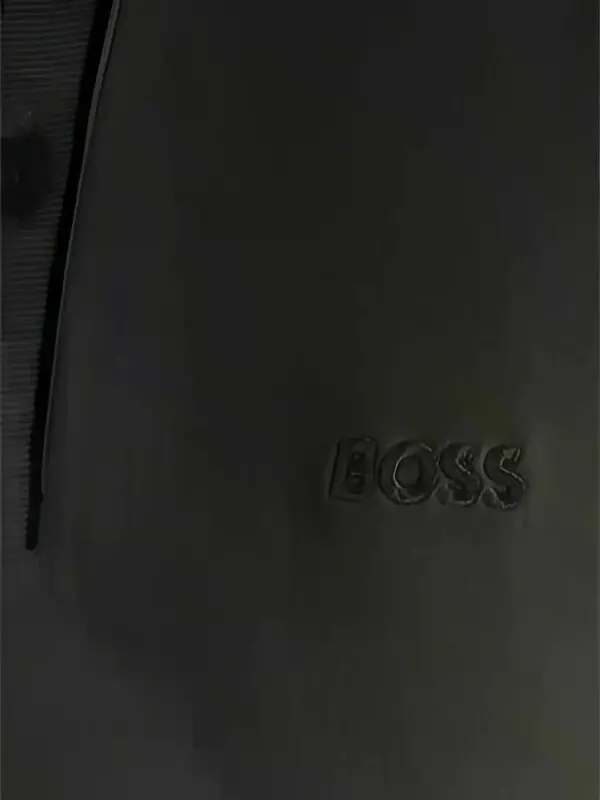 BOSS Logo-embroidered Tipped Polo Shirt
