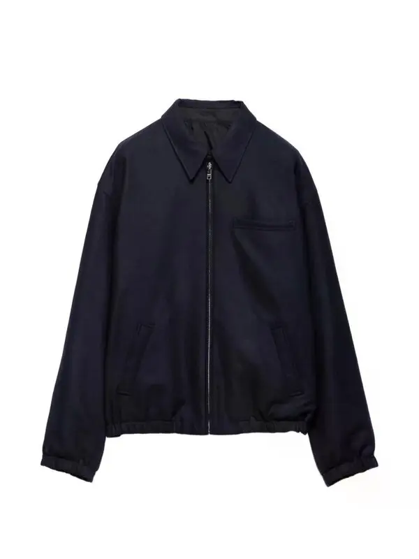 Prada Re-wool Blouson Jacket