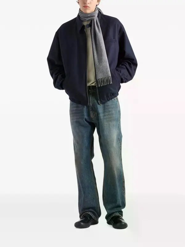 Prada Re-wool Blouson Jacket
