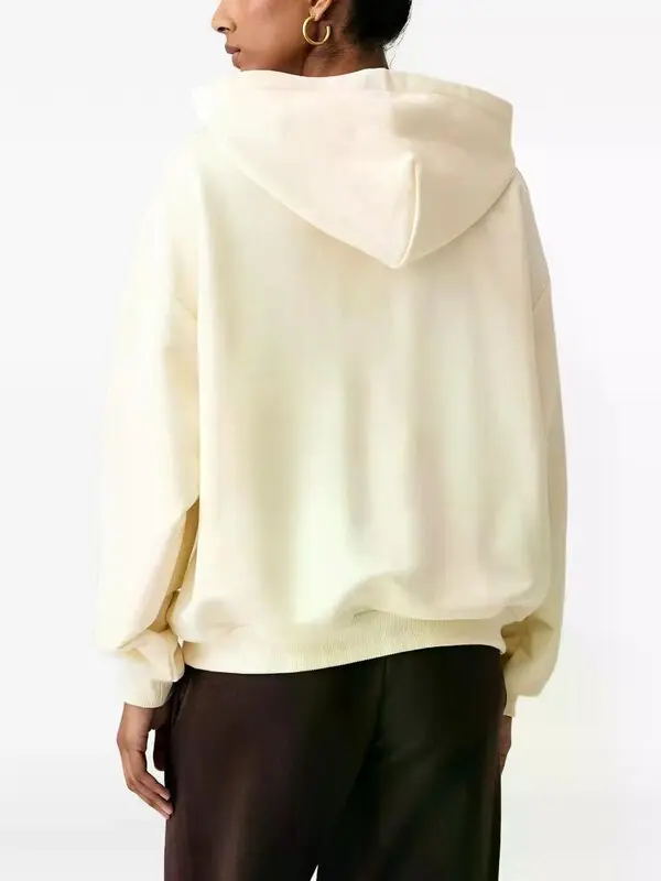 LA MANIA Los Logo-embroidered Oversized Hoodie