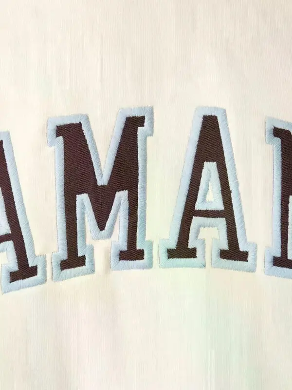 LA MANIA Los Logo-embroidered Oversized Hoodie