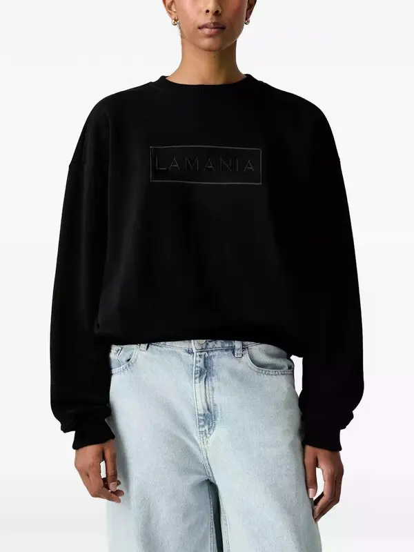 LA MANIA Logo-patch Sweater