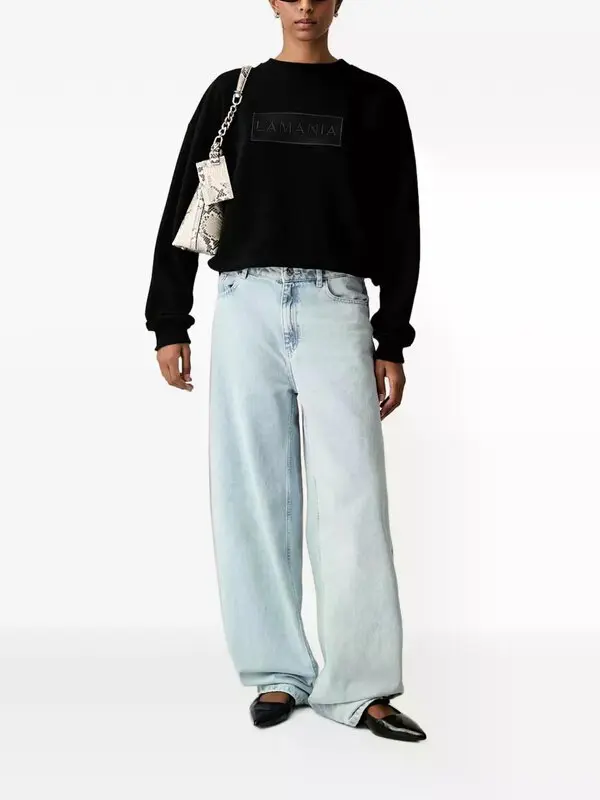 LA MANIA Logo-patch Sweater
