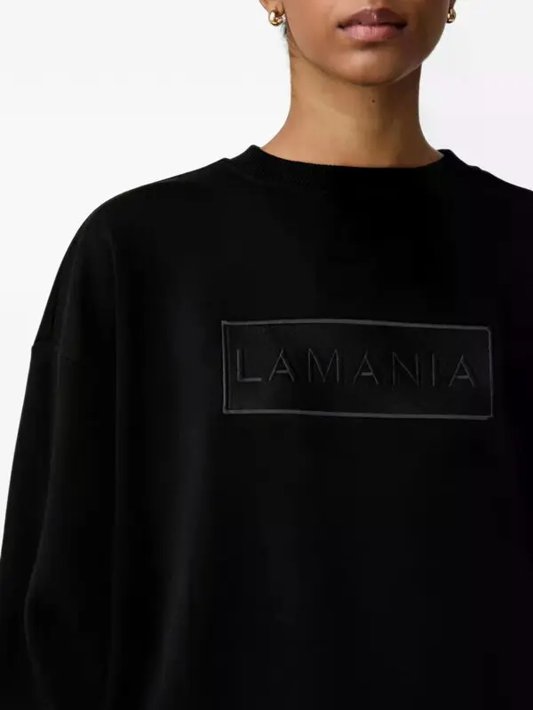 LA MANIA Logo-patch Sweater