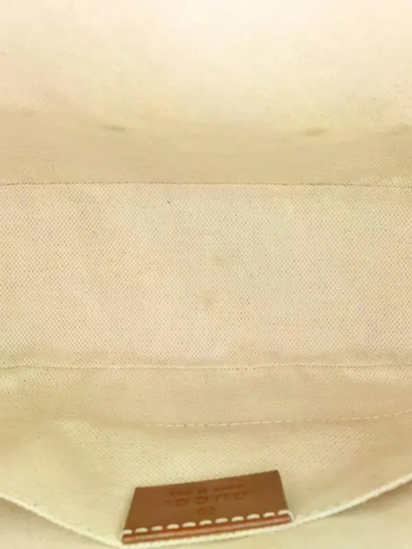 Gucci 2016-2026 Mini Gg Supreme Horsebit 1955 Top Handle Bag Satchel - Neutrals