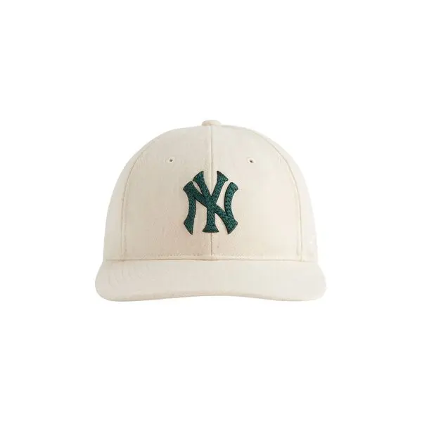 Kith 47 For The New York Yankees Stem Stitch Franchise Ls Cap 'muslin
