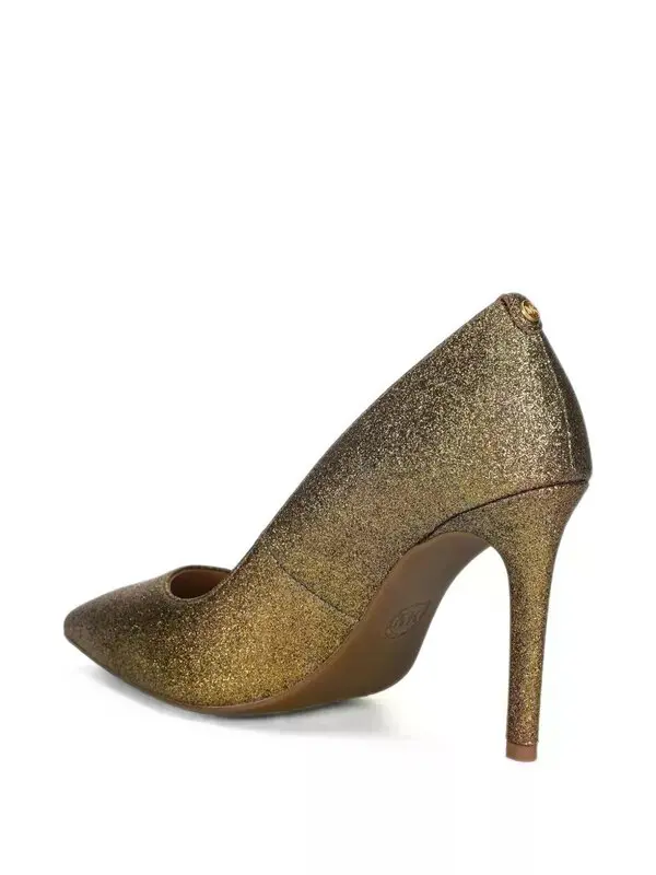 Michael Kors Glitter-effect Pointed-toe Pumps