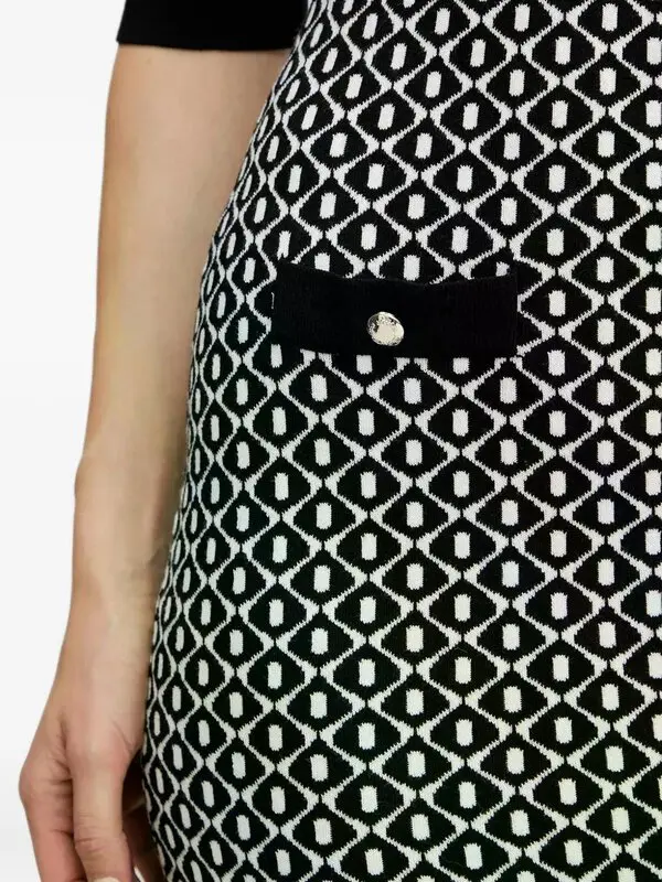 MORGAN Patterned Mini Dress