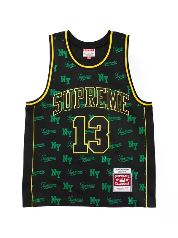 Supreme X Mitchell & Ness Logo-print Tank Top