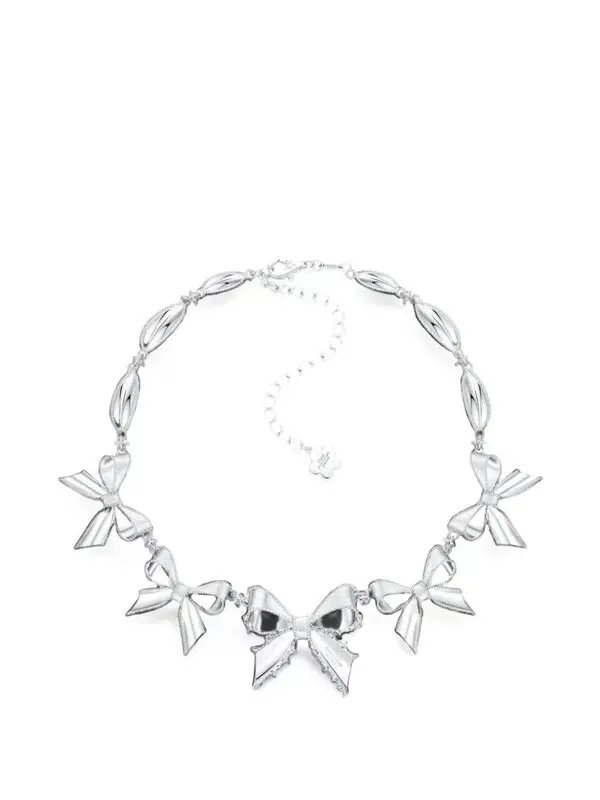 SHUSHU/TONG Yvmin Bow-detail Necklace