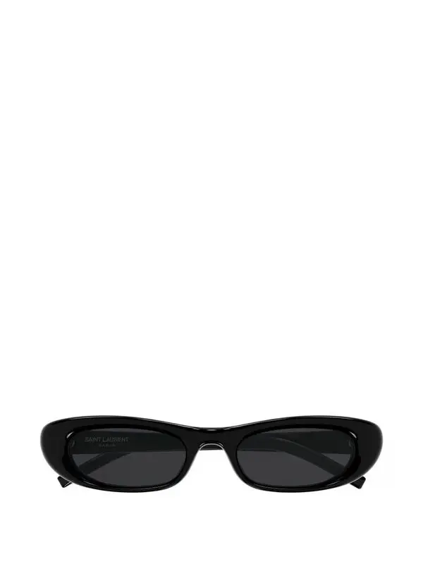 Saint Laurent Sl 557 Shade Plump Oval-frame Sunglasses