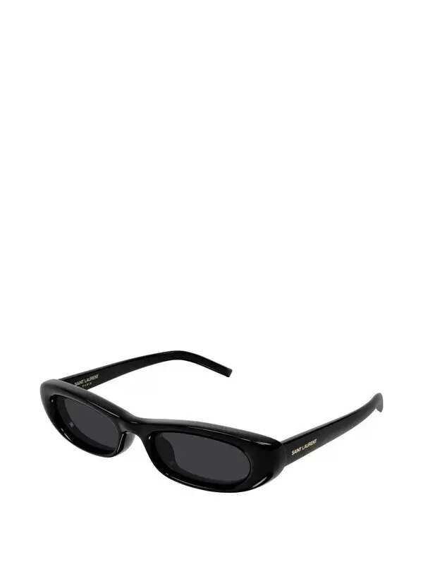 Saint Laurent Sl 557 Shade Plump Oval-frame Sunglasses