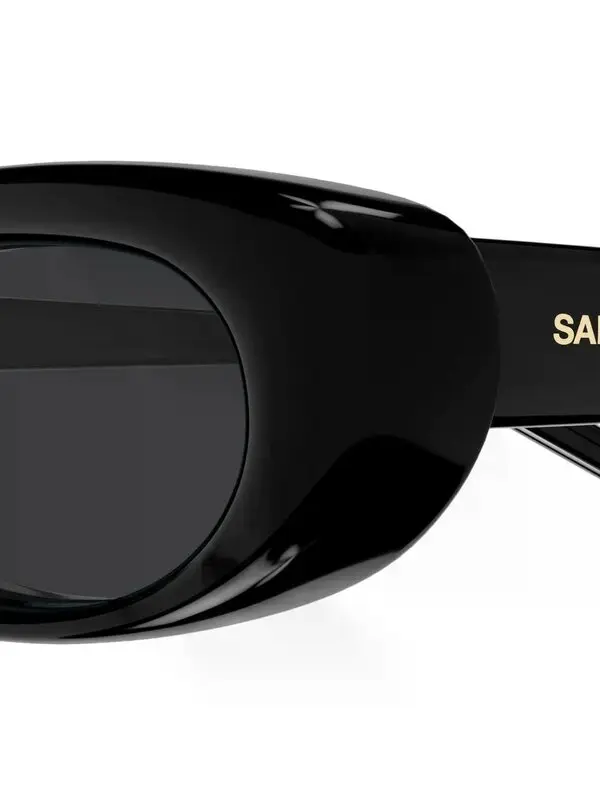 Saint Laurent Sl 557 Shade Plump Oval-frame Sunglasses