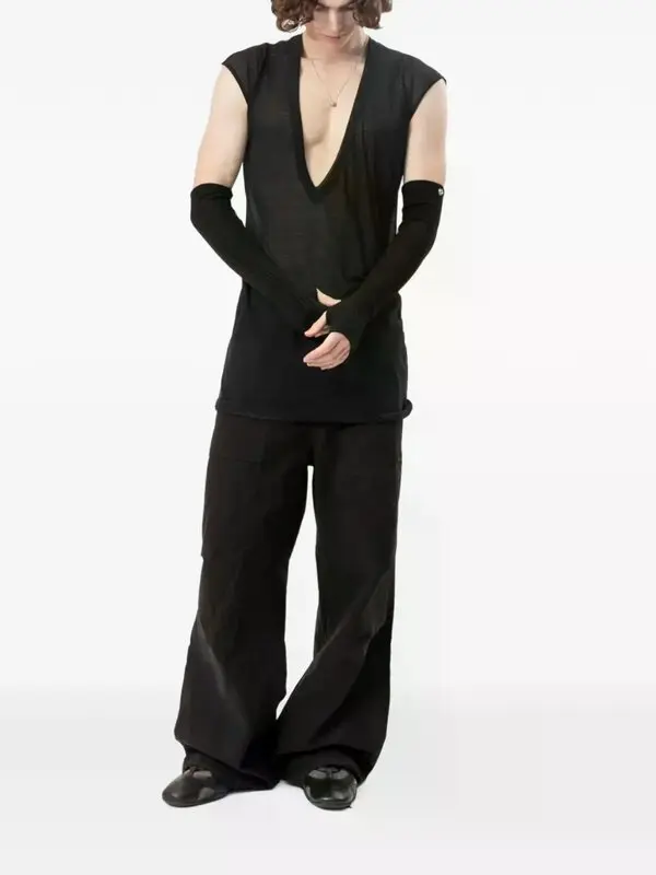 Rick Owens Rib-knit Arm Warmers