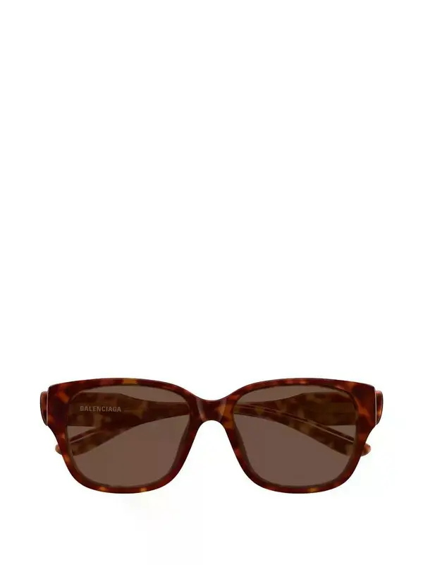 Balenciaga Bb Tortoiseshell-effect Square-frame Sunglasses