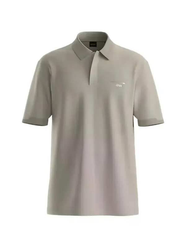 BOSS Logo-print Short-sleeve Polo Shirt