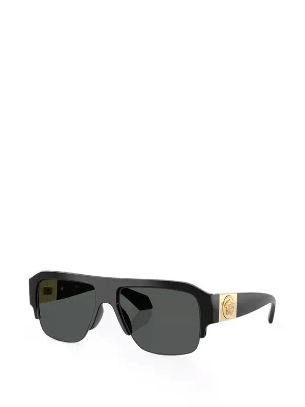 Versace Medusa-plaque Pilot Sunglasses