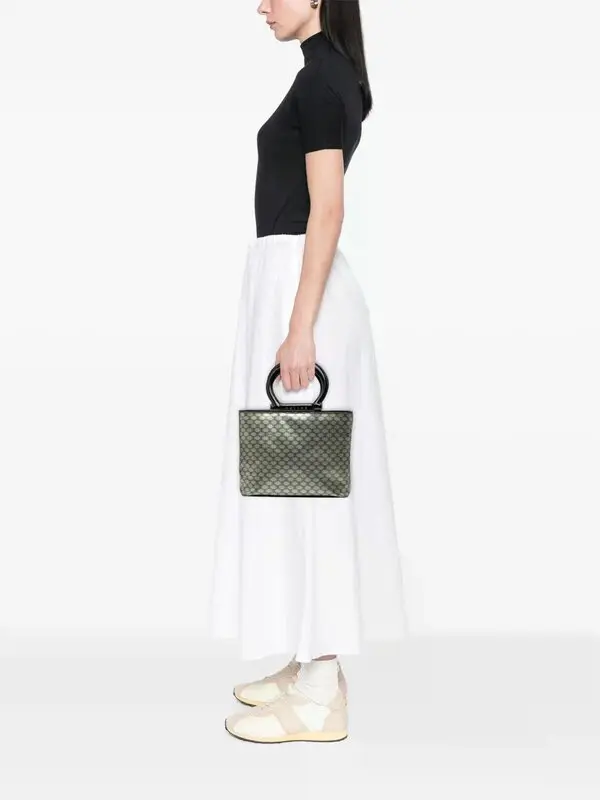 Celine 1999 Macadam Pvc Top Handle Bag Satchel