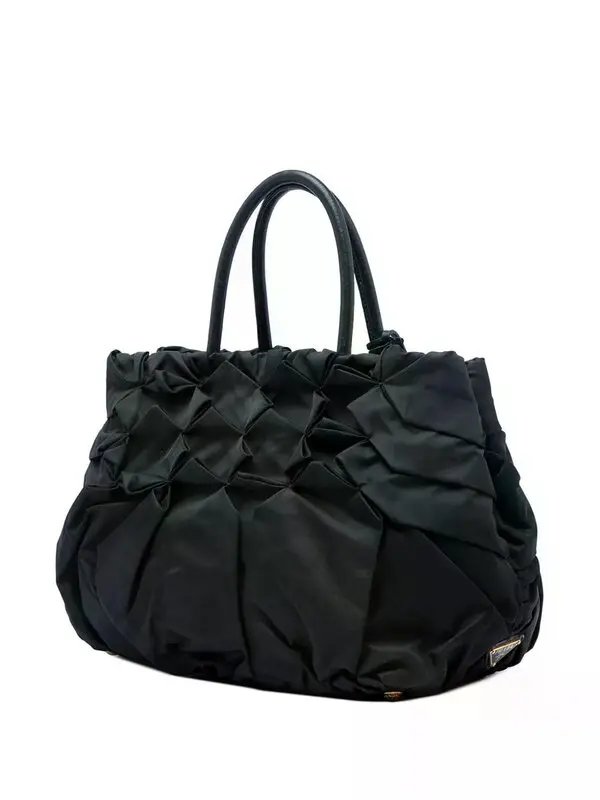Prada 2013-2026 Tessuto Origami Pleated Tote Bag