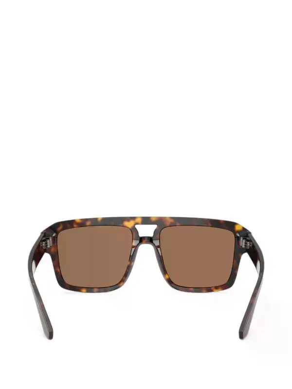 Dolce & Gabbana Tortoiseshell-effect Pilot Sunglasses