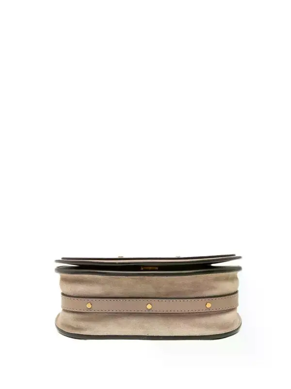 Chloé 2017 Small Leather Nile Bracelet Satchel - Neutrals