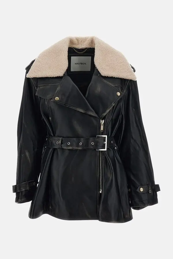 HALFBOY Biker Trench