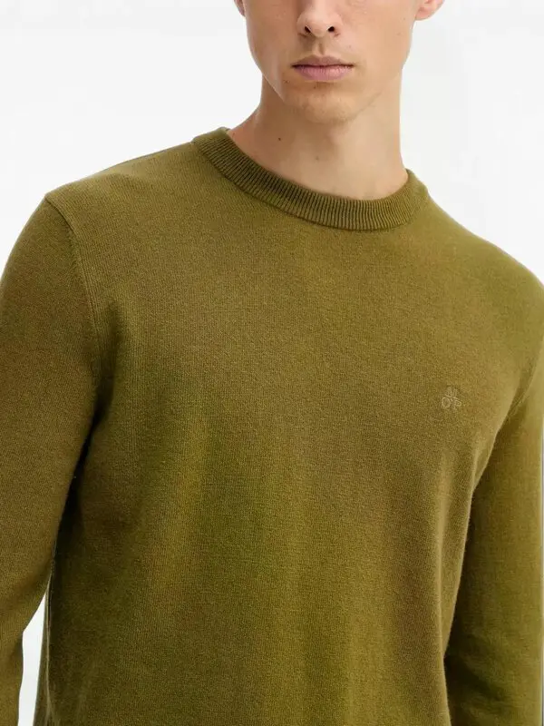 Marc O'polo Round-neck Logo-embroidery Sweatshirt