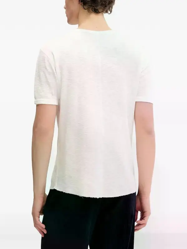 SUNFLOWER Frayed-hem T-shirt