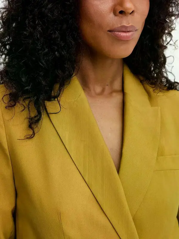 MORGAN Double-breasted Button-fastening Blazer