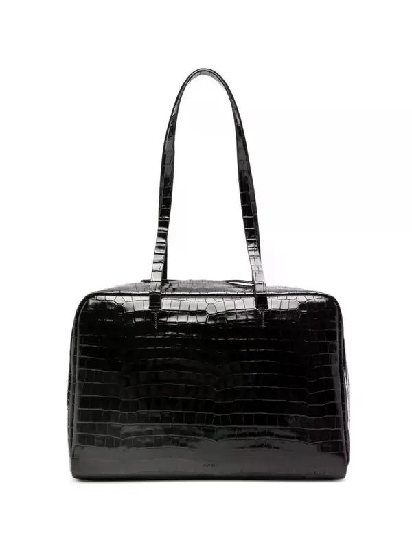 ALYSI Bowling Croc-effect Tote Bag