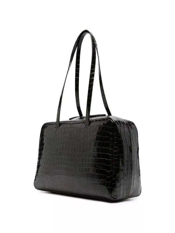 ALYSI Bowling Croc-effect Tote Bag