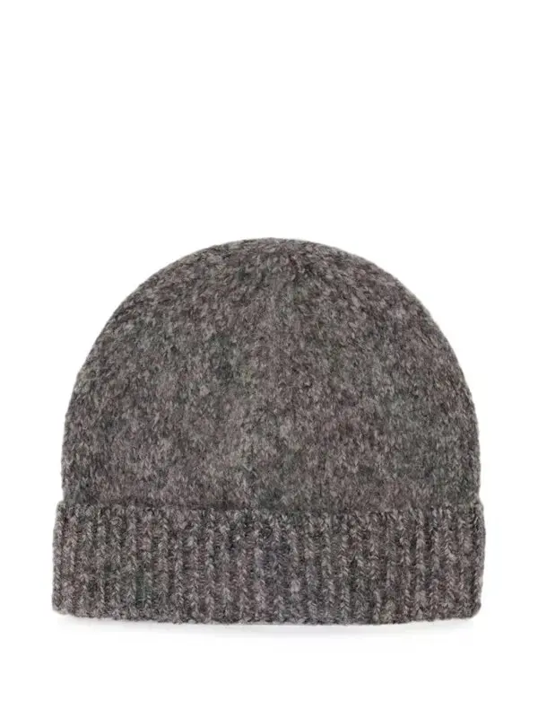 Officine Générale Fuzzy-knit Wool Beanie Hat