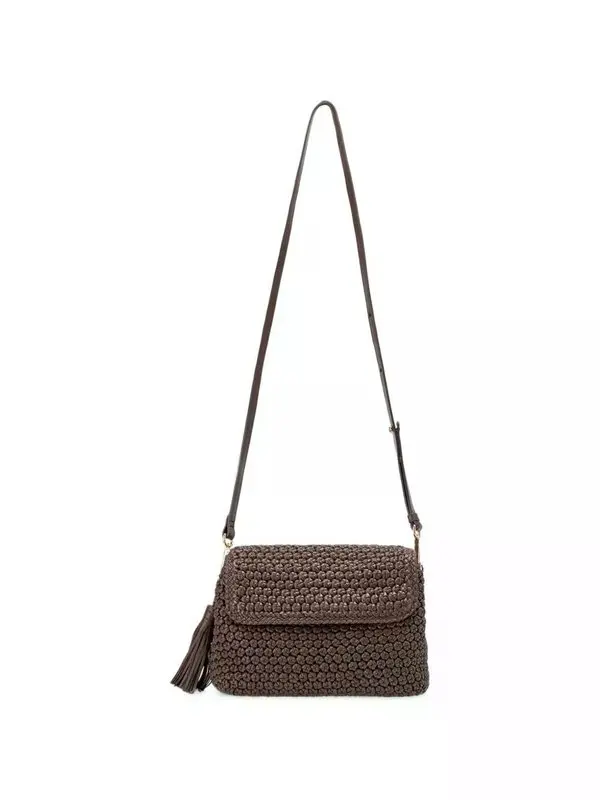 LOTTUSSE Noodbag Woven Leather Shoulder Bag