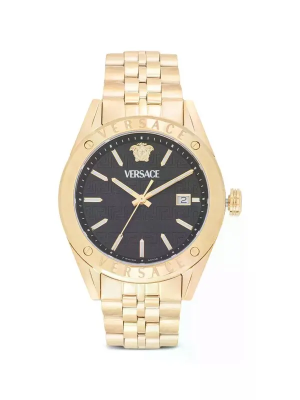 Versace Link-bracelet 41mm Watch - Black