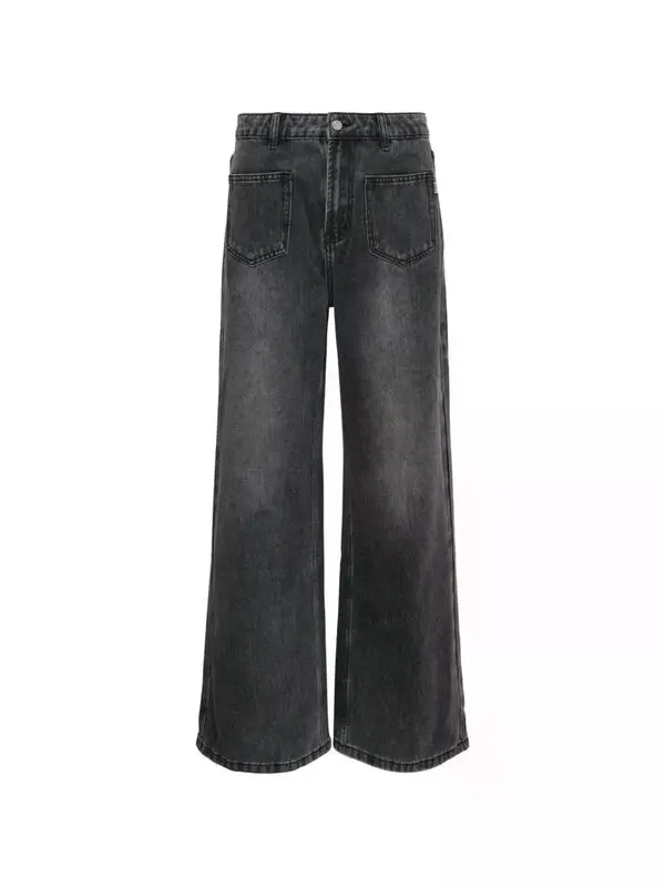 Rally Movement 4 Pockets Wide-leg Jeans